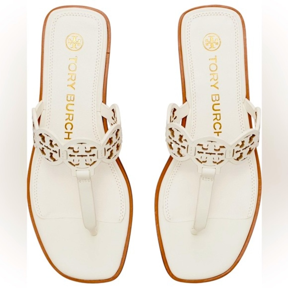 Logo Cutout Tory Burch Logo Tiny Miller .5inch Heeled… - Gem